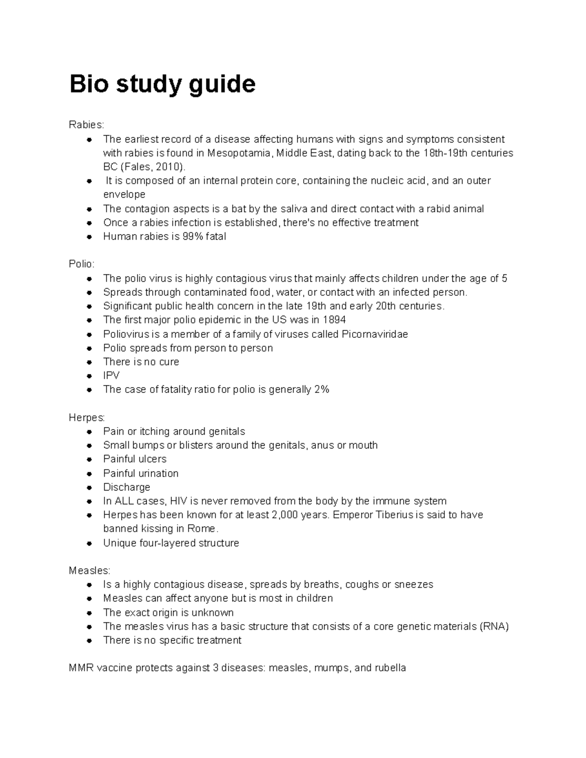 Bio study guide - esta en ingles, pero full funcional - Bio study guide ...