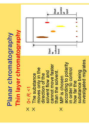 Lecture 1 Pt 1 - Chromatography Chromatography ( chroma " roloc dna ...