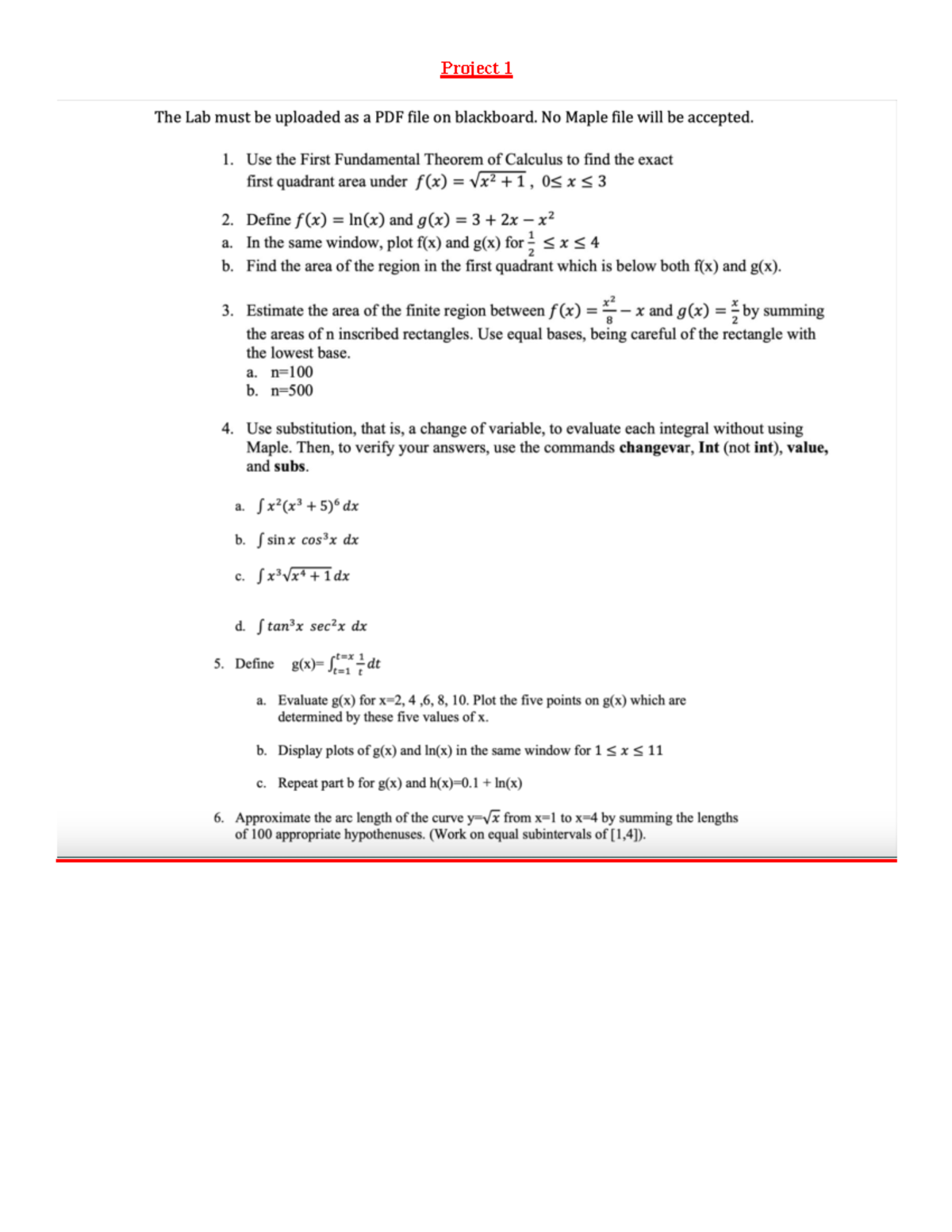 Project 1 - Information - MATH 150 - Project - Studocu