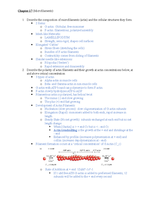 Ch. 24 - Notes on Cancer Biology Part 2 - Describe the roles of Class I ...