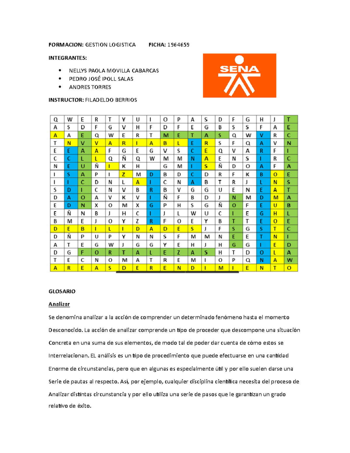 Contextualizacion - hghhhhh - FORMACION: GESTION LOGISTICA FICHA ...