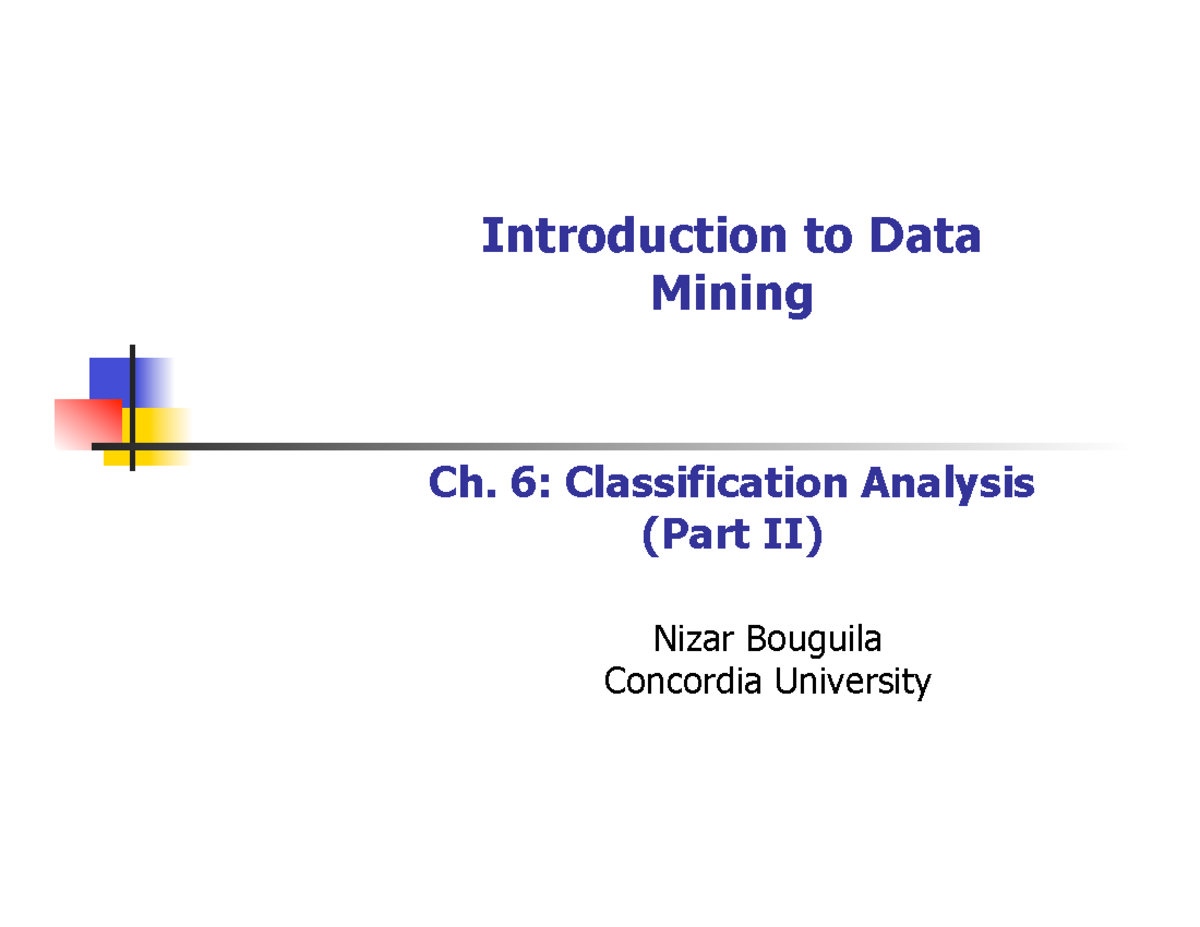 08Classification - Part II - Warning: Popup annotation has a missing or invalid parent ...