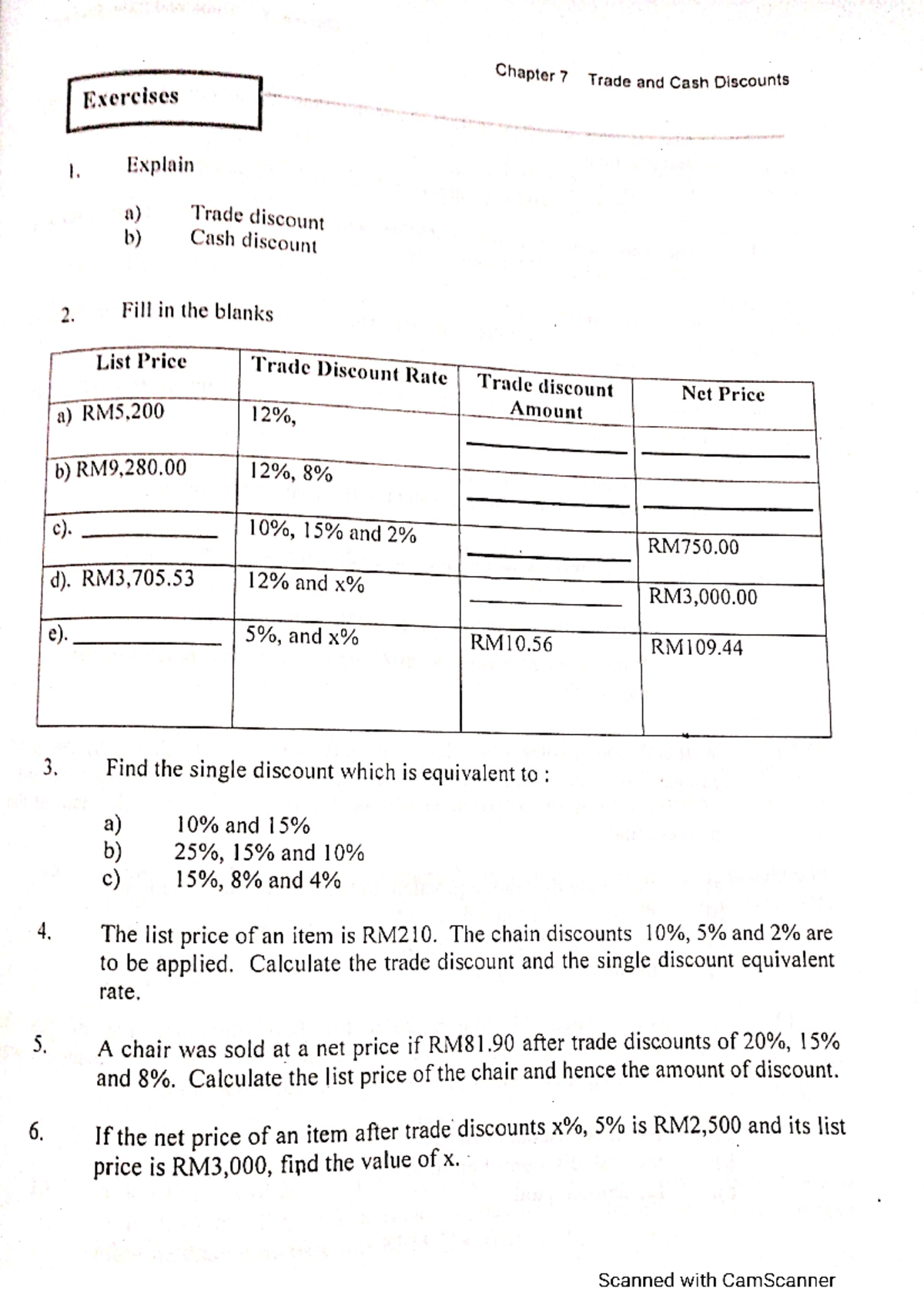Trade and Cash Discount - Fundamental Financial Accounting & Reporting ...