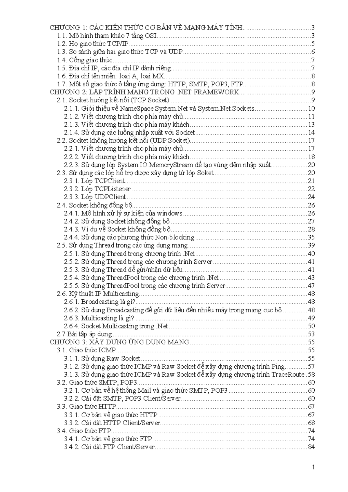 Bai giang Lap Trinh Mang voi C# - C Programming Language - HUST - Studocu