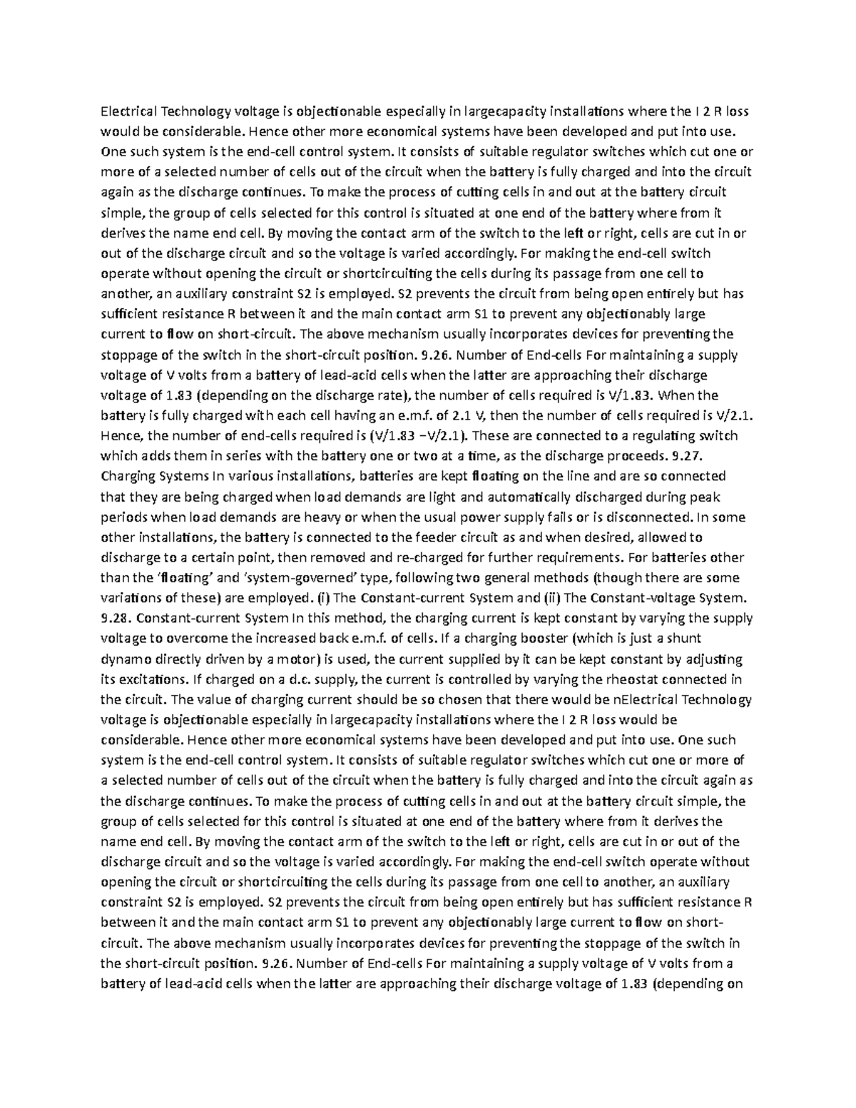 12 - sdfsdfsdf - Electrical Technology voltage is objectionable ...