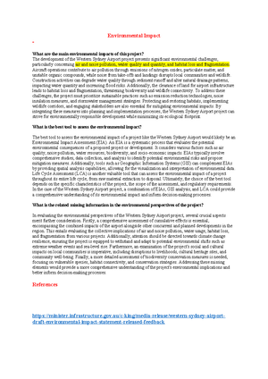41201 Designing Sustainable Engineering Projects - Assignment 4 ...