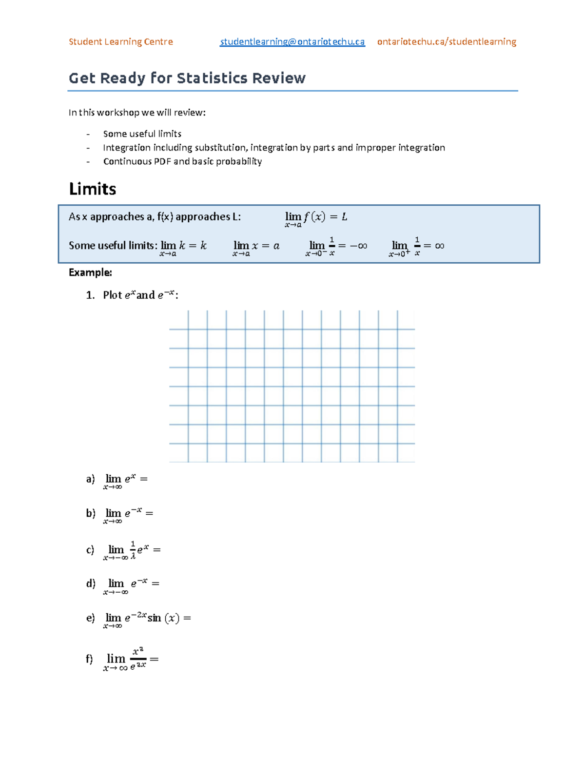 Get Ready for Statistics W2023 - Get Ready for Statistics Review In ...