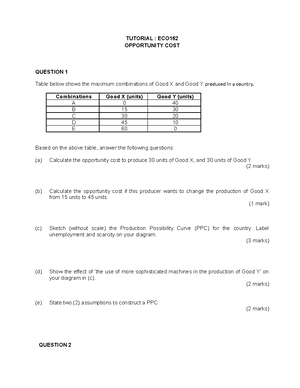 Tutorial Chapter 1 - tuto - microeconomic - UiTM - Studocu