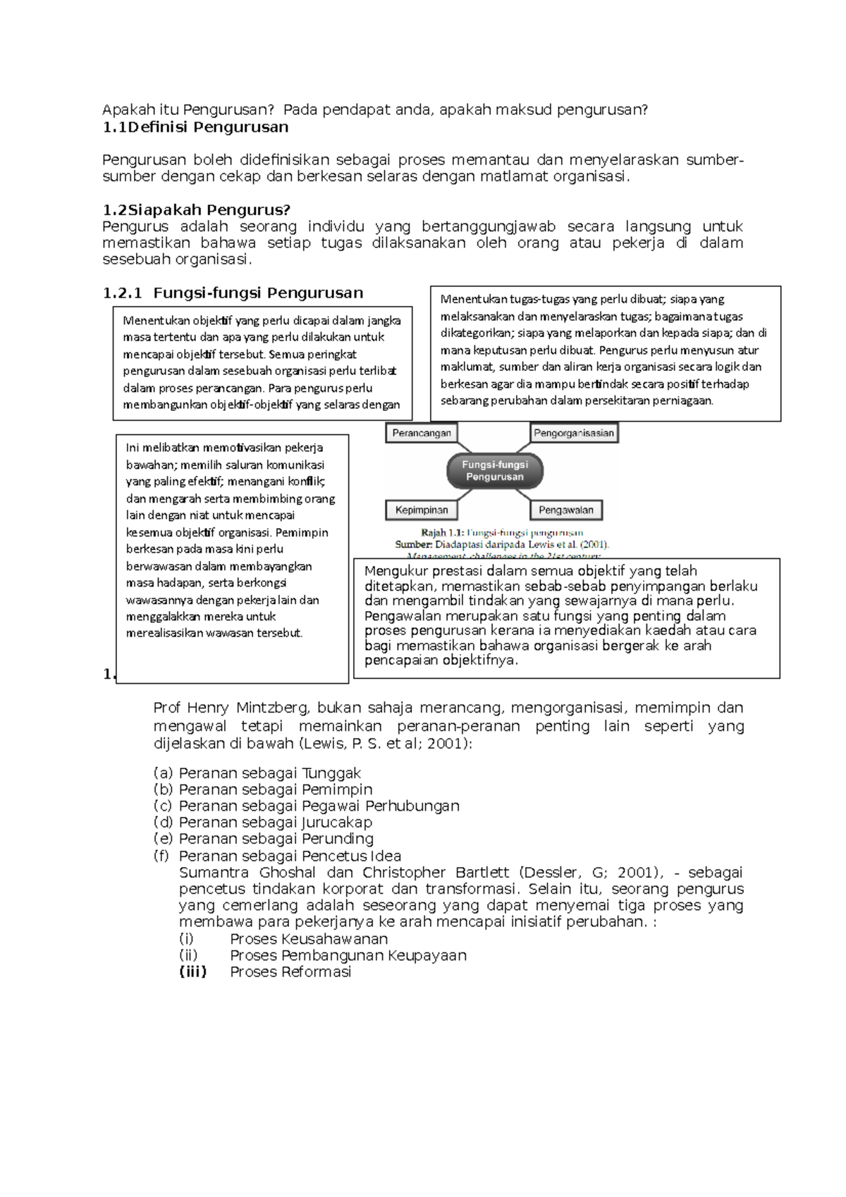 Prinsip pengurusan - management - Apakah itu Pengurusan? Pada pendapat ...