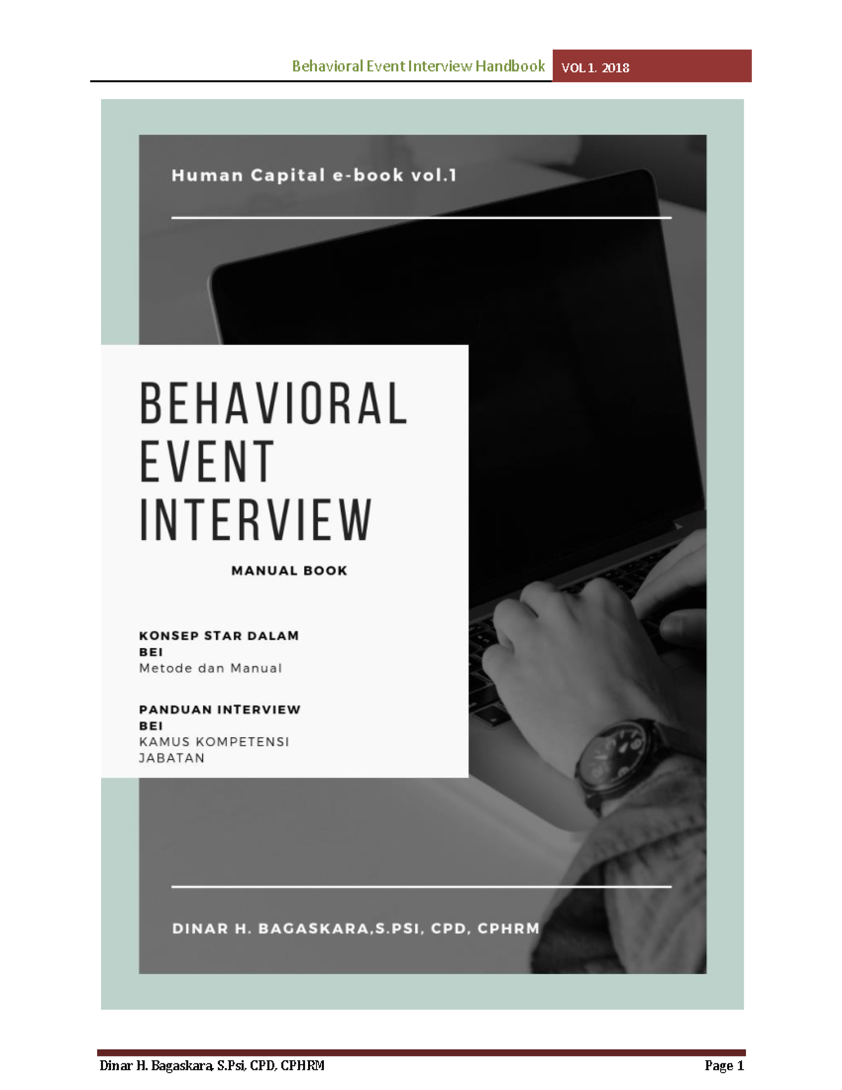 466816587 Copy of BEI Handbook VOL 1 rev pdf - Melakukan proses ...