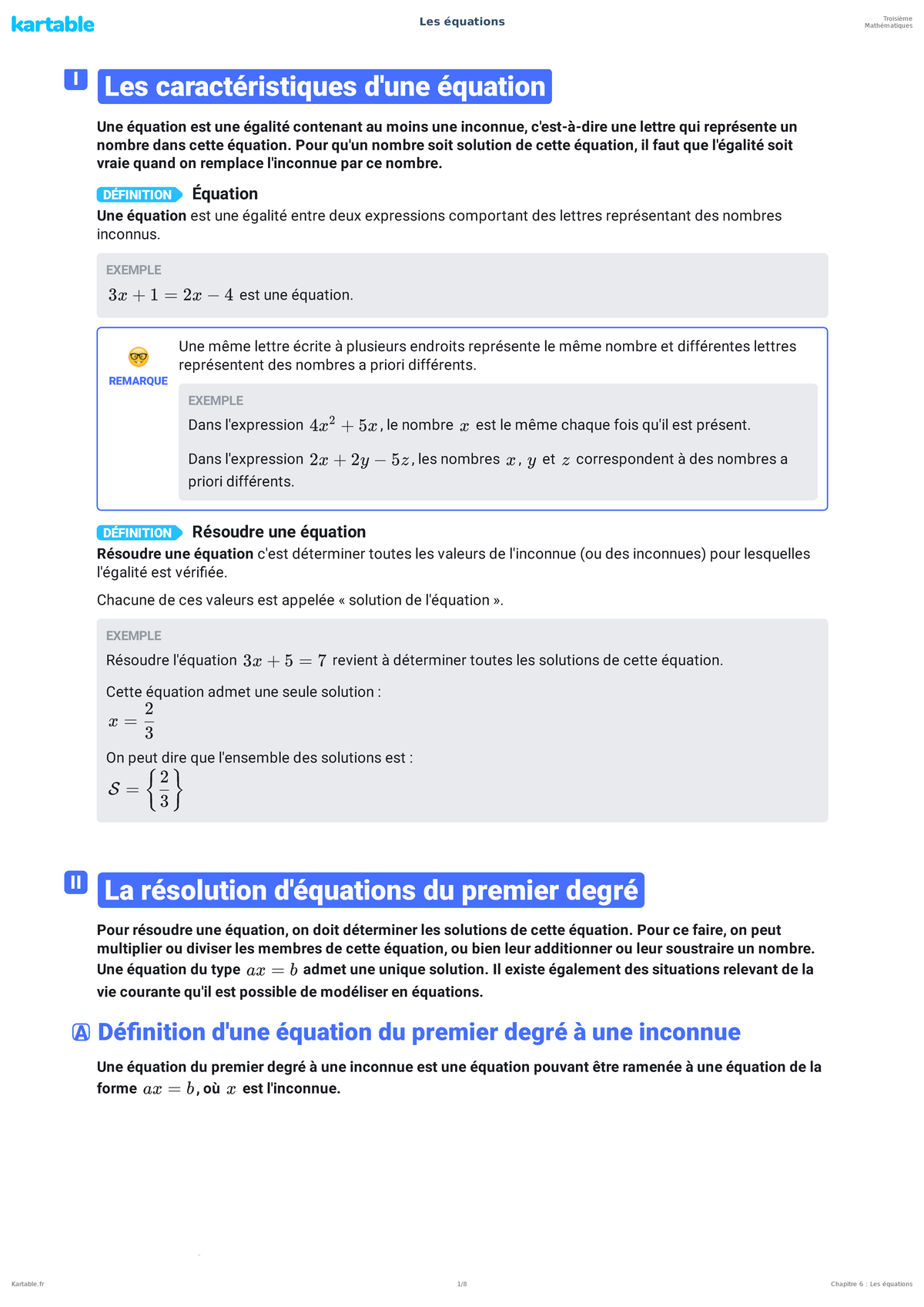 Les-equations-10 - cour sur les équations bien fini - Les équations ...