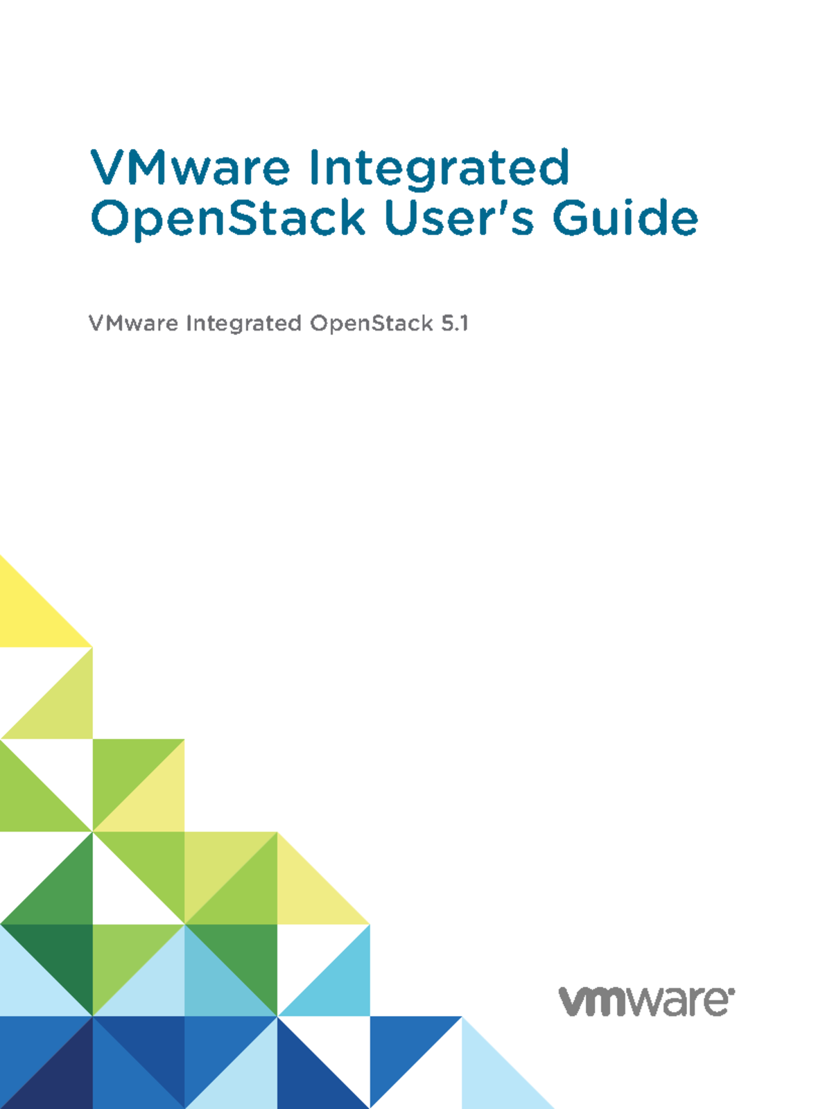Integrated openstack 51 user guide - VMware Integrated OpenStack User's ...