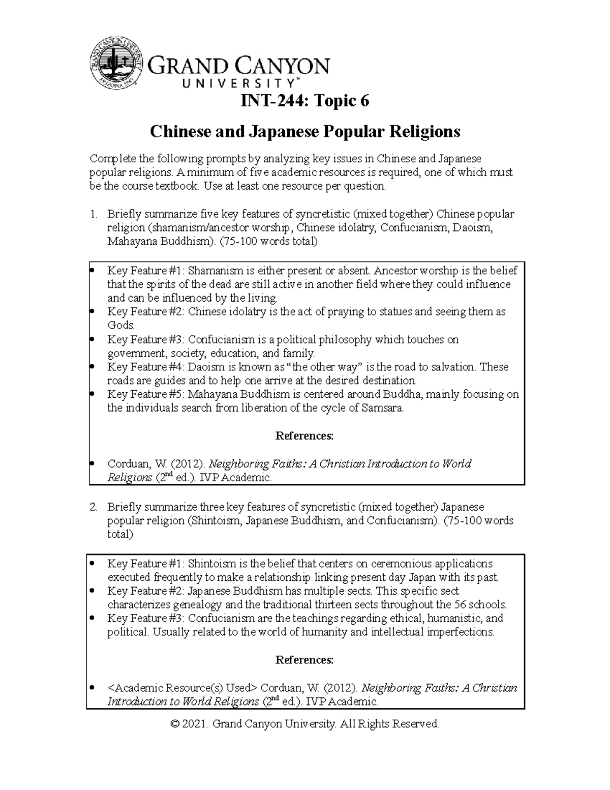 T6 WR - Chinese - INT-244: Topic 6 Chinese and Japanese Popular ...
