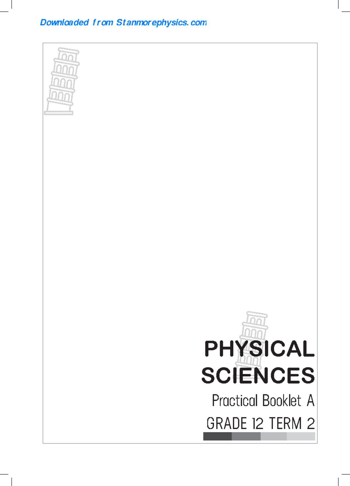 Physical Science Grade 12 Term 2 Titration Practical Manual - PHYSICAL ...