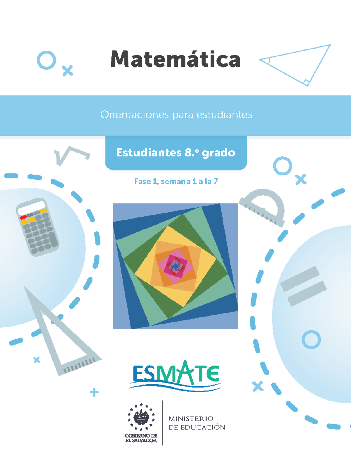 matematica de octavo grado - MINISTERIO DE EDUCACIÓN Estudiantes 8. o ...