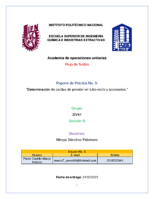Reometría - Periodo 23-1, Práctica de reometria, Laboratorio de ...
