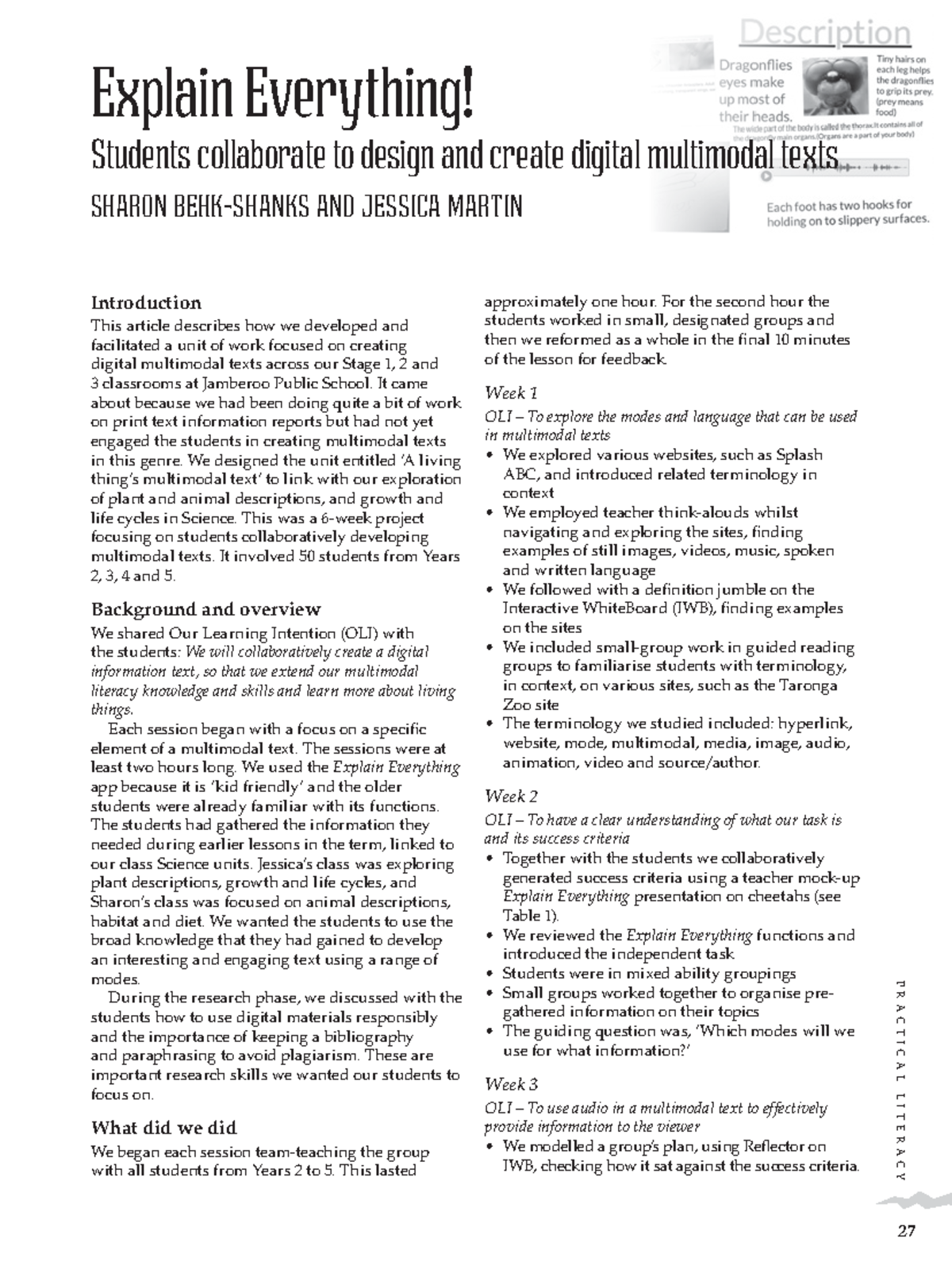 BEHK- Shanks & Martin - book summaries - P R A C T I C A L L I T E R A ...