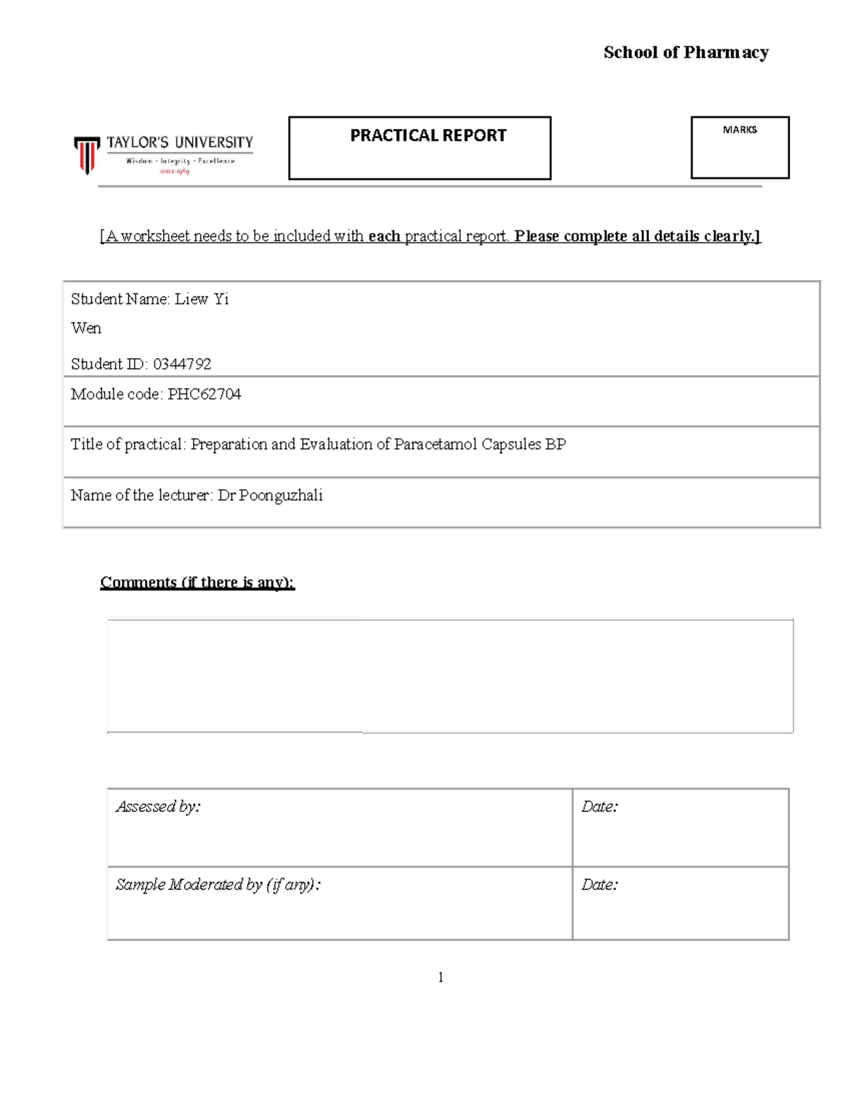 PFD 5 - For reference - School of Pharmacy [A worksheet needs to be ...