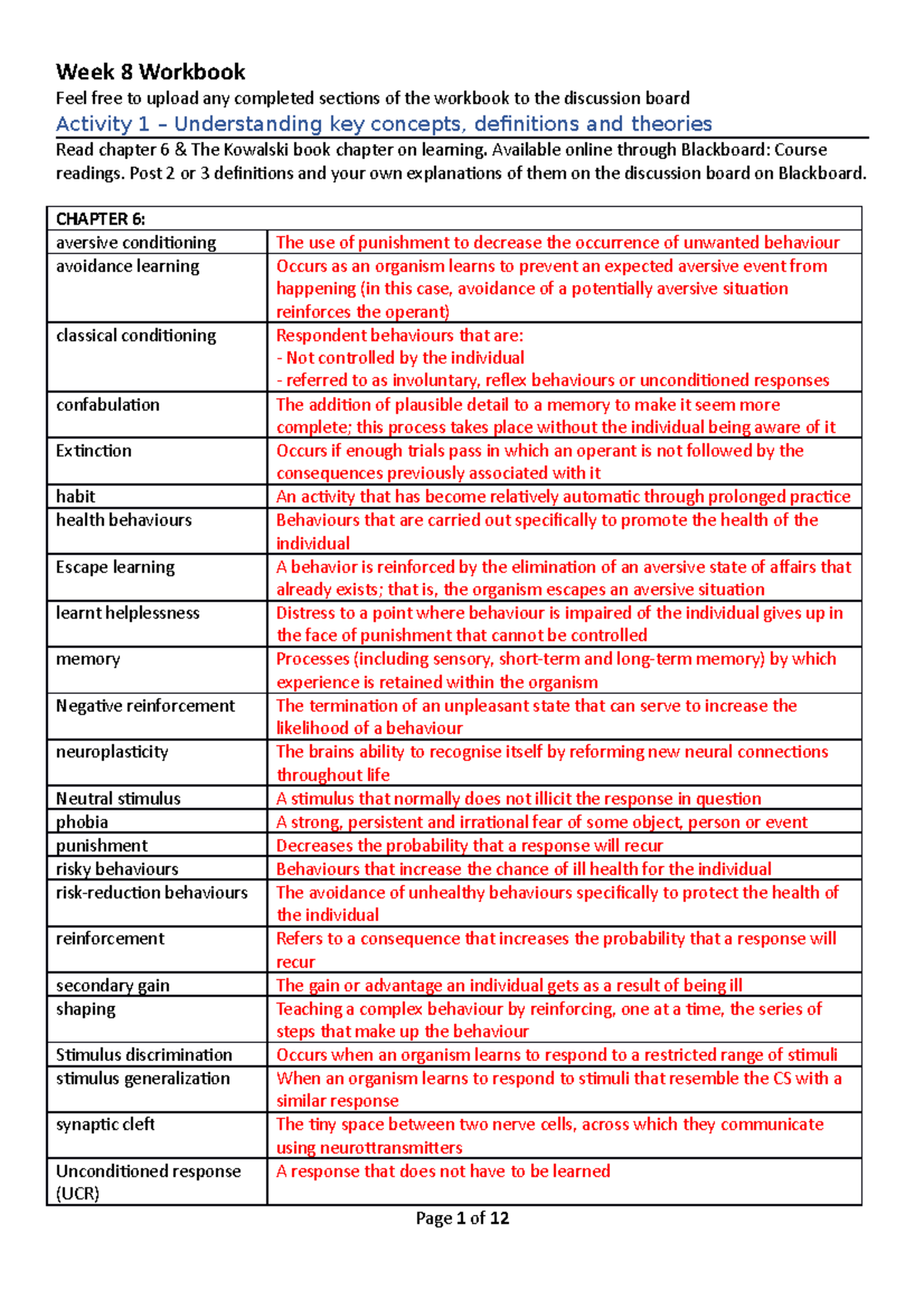 Week 8 Workbook - Week 8 Workbook Feel free to upload any completed ...