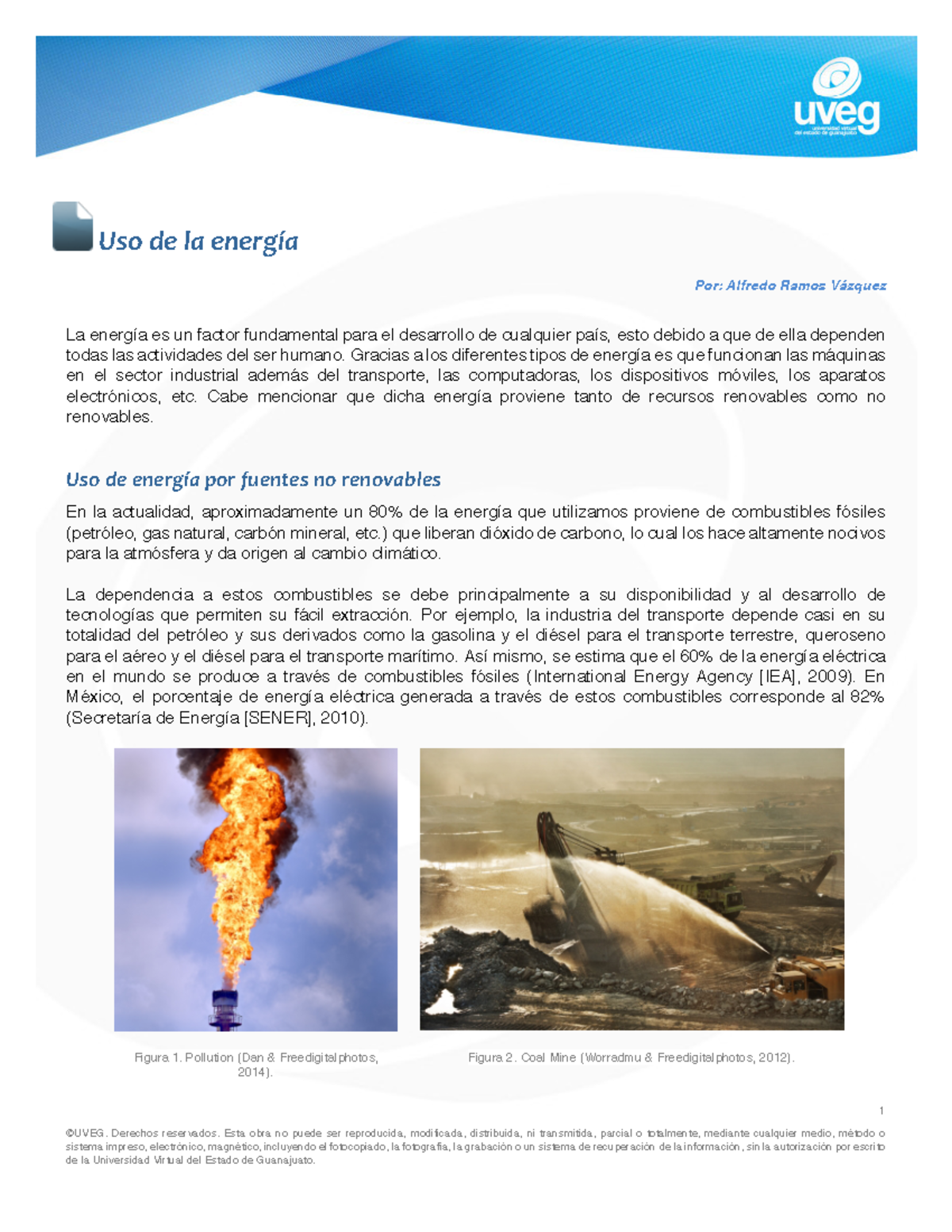 Uso de la energia, sirve como una explicación detallada para saber más ...