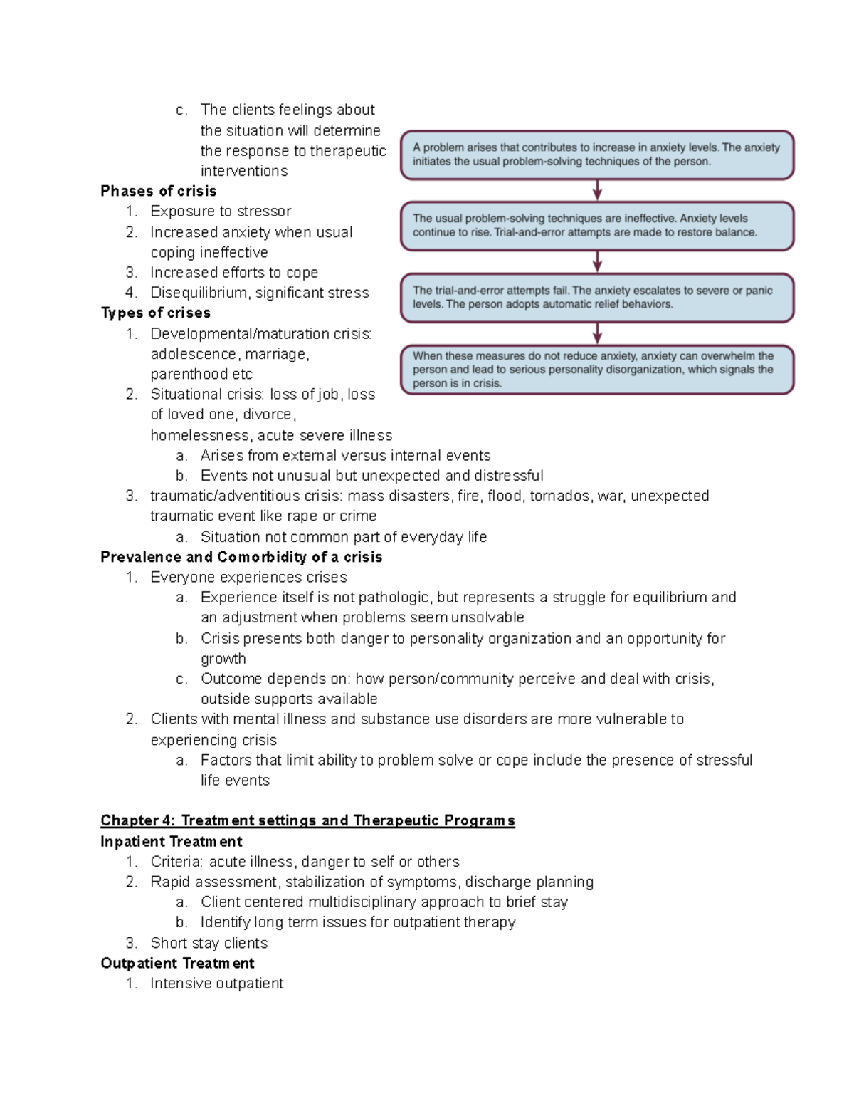 Nurs465 lecture notes (dragged) - F 7 KH FOLHQWV IHHOLQJV DERXW WKH ...