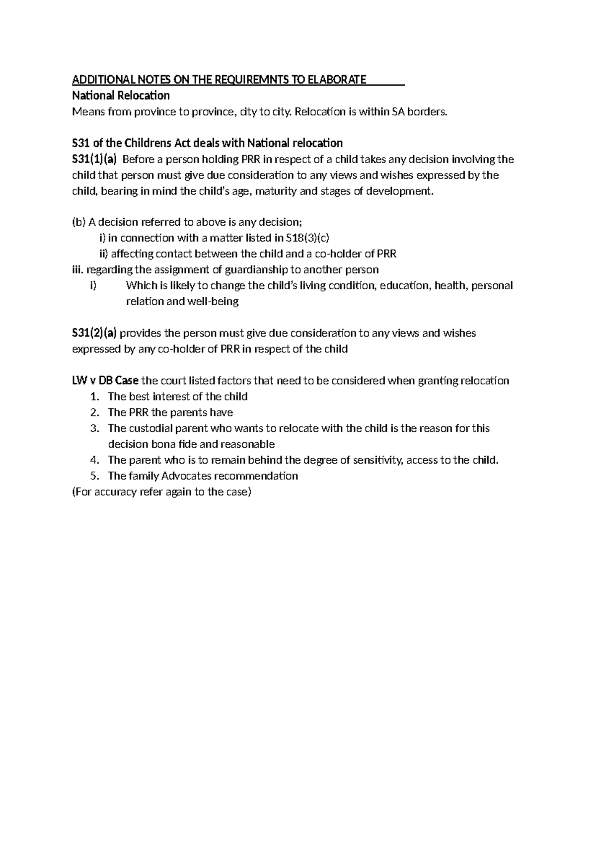 PRR topic 11 additions - ParentalRights and Responsibilities on ...