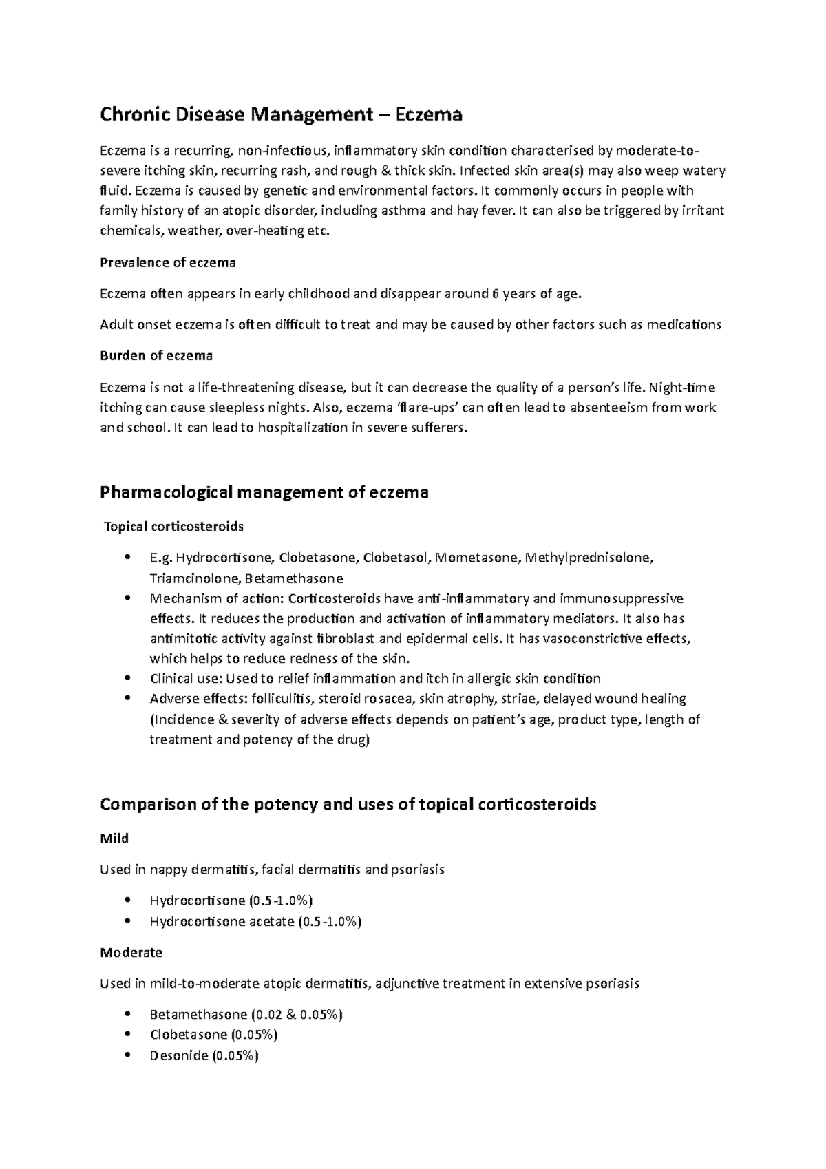 Lecture 18 Chronic Disease Management - Hypertension - Chronic Disease ...