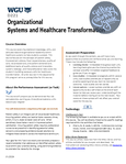 D221 - Organizational Systems and Healthcare Transformation - Studocu