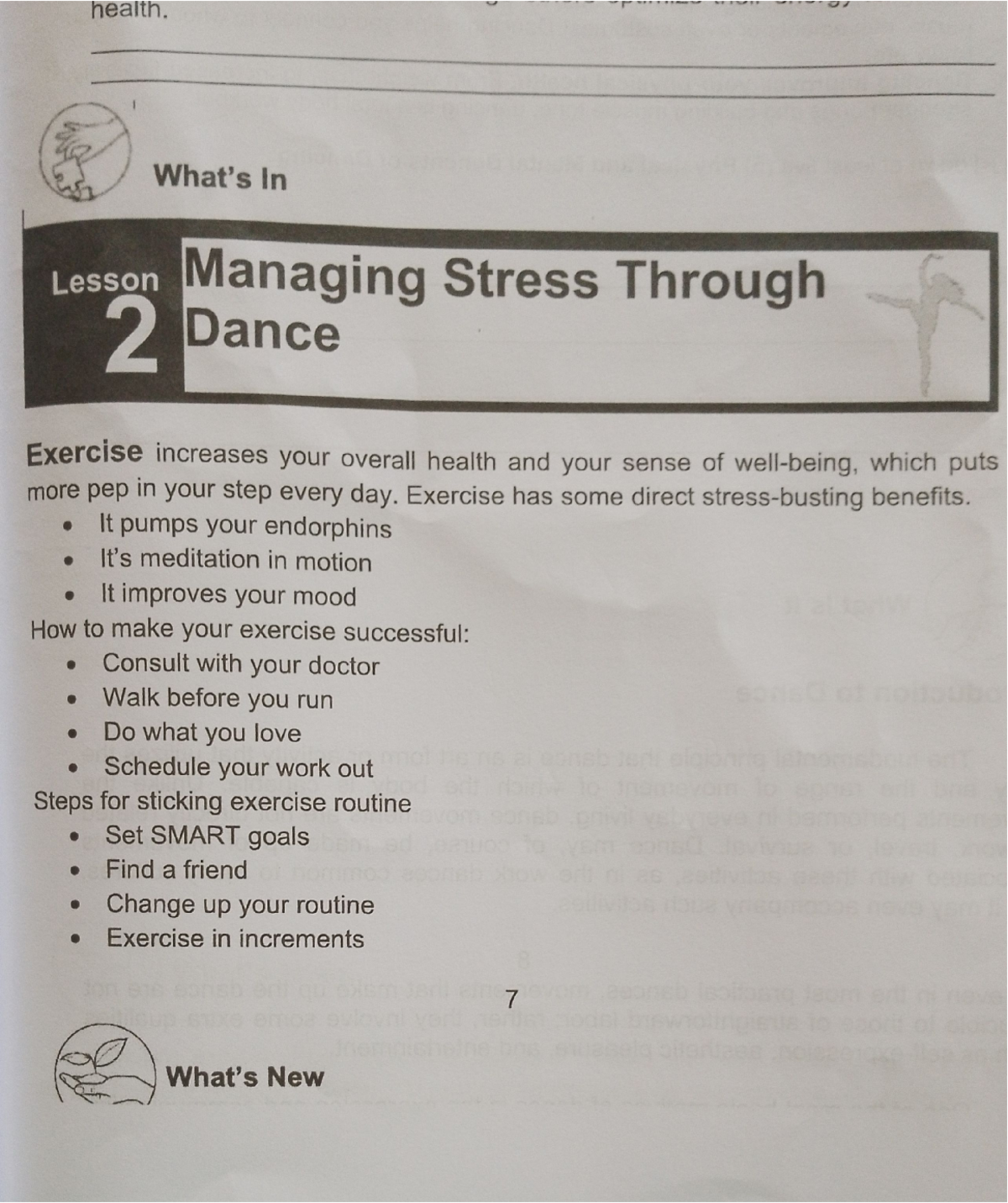 Week 2 p.e 3 grade 12 - Notes - health. In Lesson Managing Stress ...