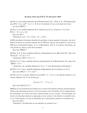 Exam p sample question - SOCIETY OF ACTUARIES EXAM P PROBABILITY EXAM P ...