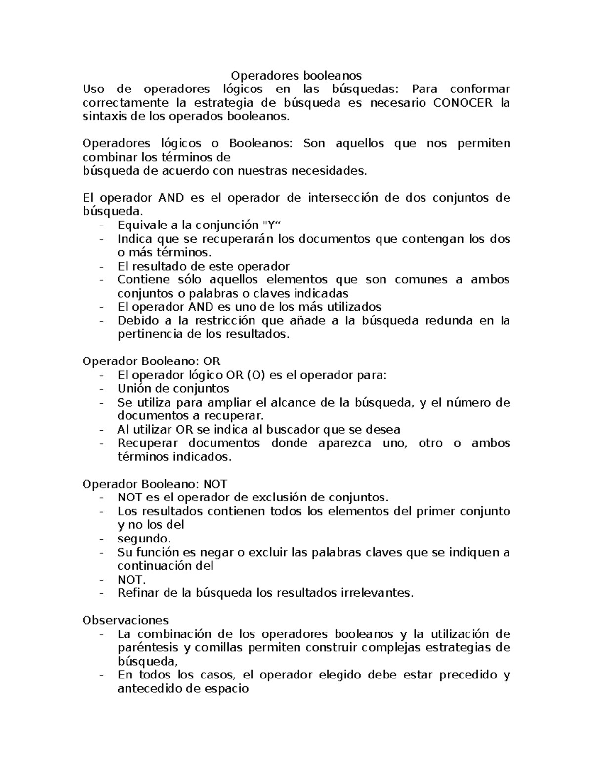 Operadores booleanos - Operadores lógicos o Booleanos: Son aquellos que ...