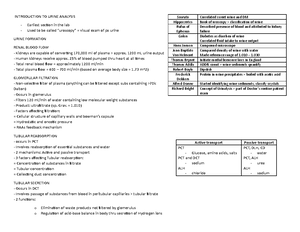 AUBF LEC Module 10 Seminalysis - • INCREASED EMPHASIS ON SEMEN ANALYSIS ...