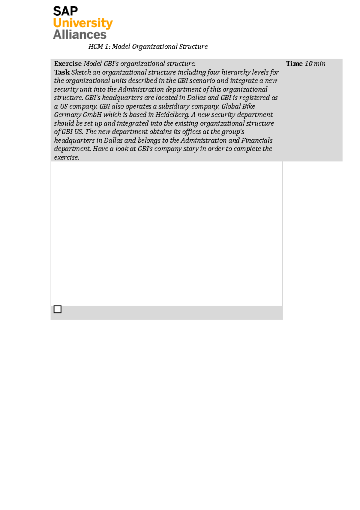Assignment 1-HCM 1-5-Exercise-Create-Organization-Structure-Master-Data ... Assignment 1-HCM 1-5-Exercise-Create-Organization-Structure-Master-Data ...