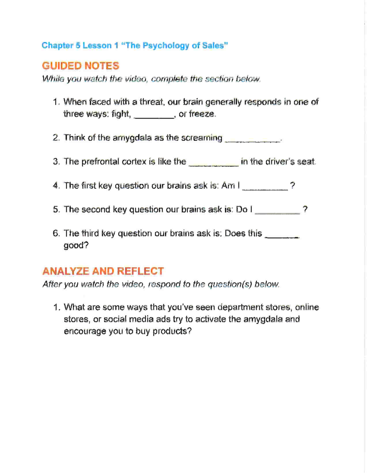Unit 5 Guided Notes - knnnn - MGT 450 - Studocu