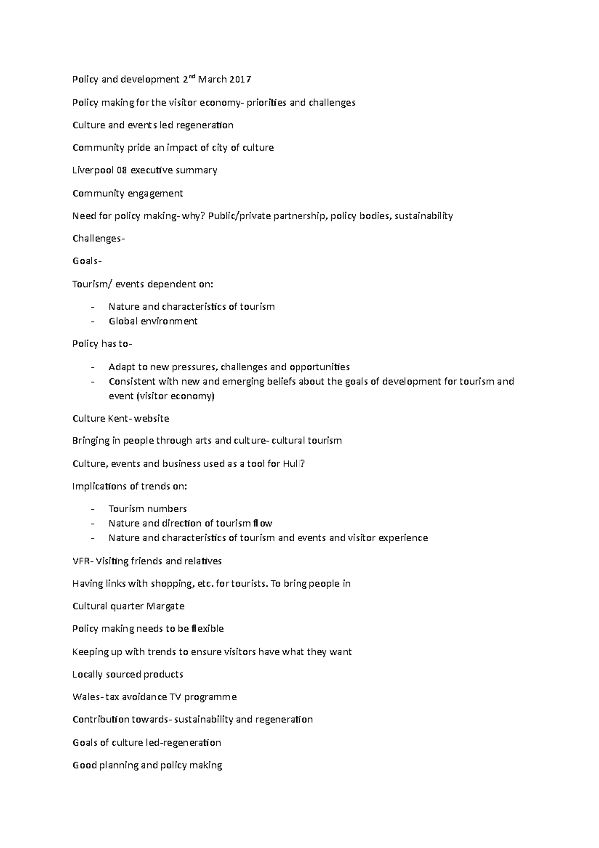 2nd March 2017 Hull - Policy and development 2nd March 2017 Policy ...