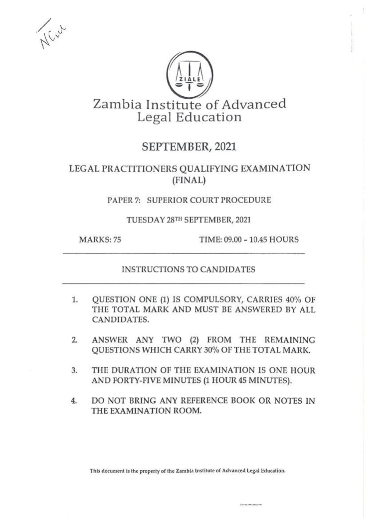 Highcourt Procedure Pamphlet - Superior Courts Procedure - Studocu