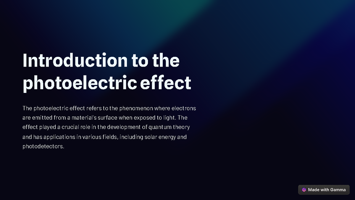 Introduction-to-the-photoelectric-effect (1) - Introduction to the ...