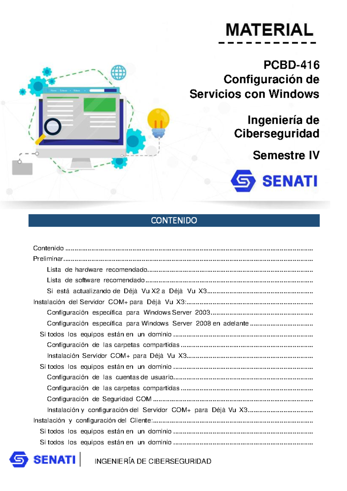 PCBD-416 Material - ccna - CONTENIDO Contenido - Studocu
