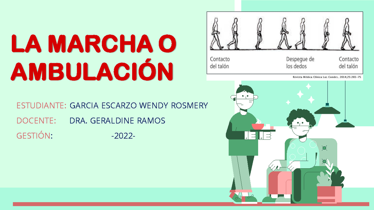 10. Marcha- Examen Fisico General explicación didáctica - LA MARCHA O ...