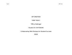 D093 TASK 3 - 3 videos with questions, passed first try - D093 TASK 3 ...