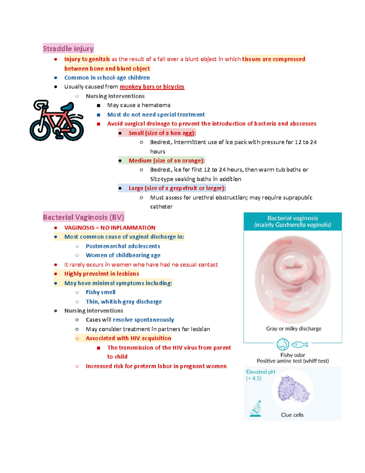 Peds Exam 2 Module 4 – Genetic and Reproductive Disorders - Straddle ...