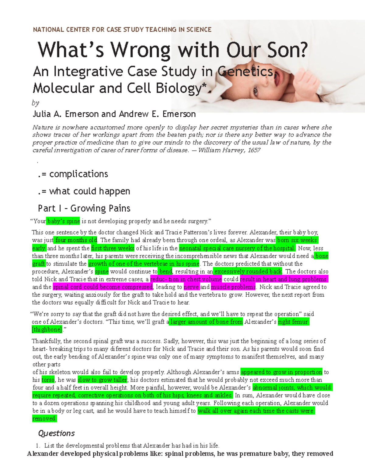Assignment Cell Phones and Cancer - NATIONAL CENTER FOR CASE STUDY ...