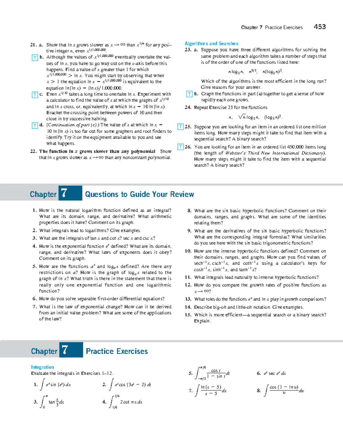 Math ch7-review - math work - Chapter 7 Practice Exercises 453 a. Show ...
