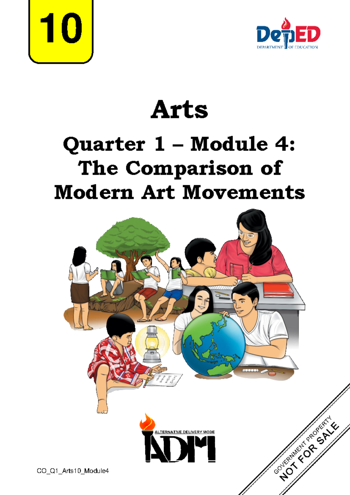 ARTS10 q1 mod4 the-modern-arts v2 - Arts Quarter 1 – Module 4 : The ...