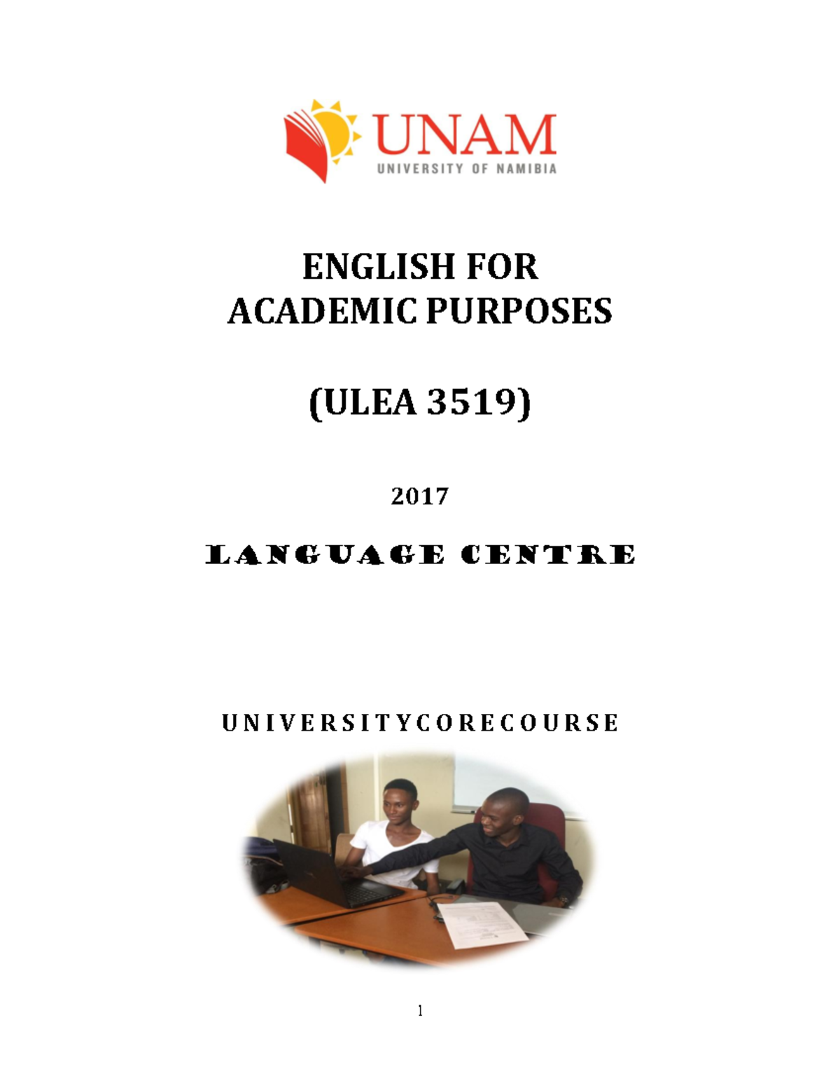 LEA3519 English for Academic Purpose 2017 Guide 2017 final - ENGLISH ...