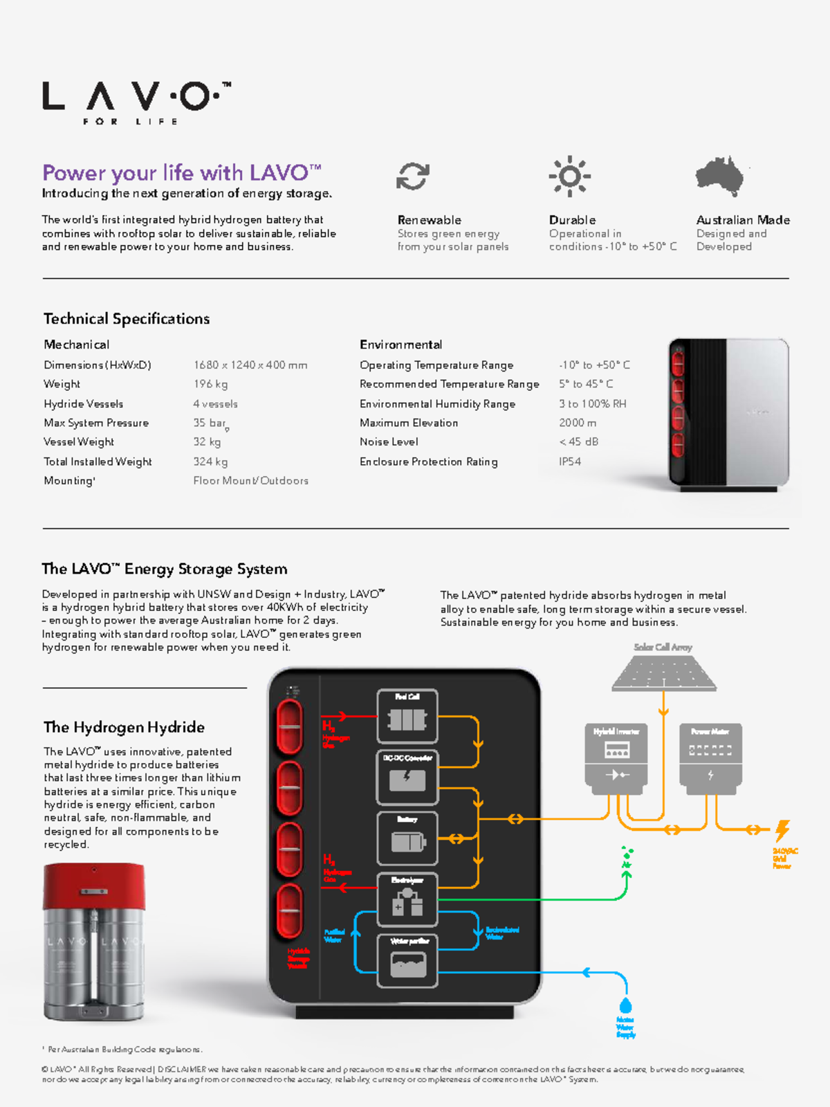 LAVO™ Residential Unit Brochure - Power your life with LAVO ...
