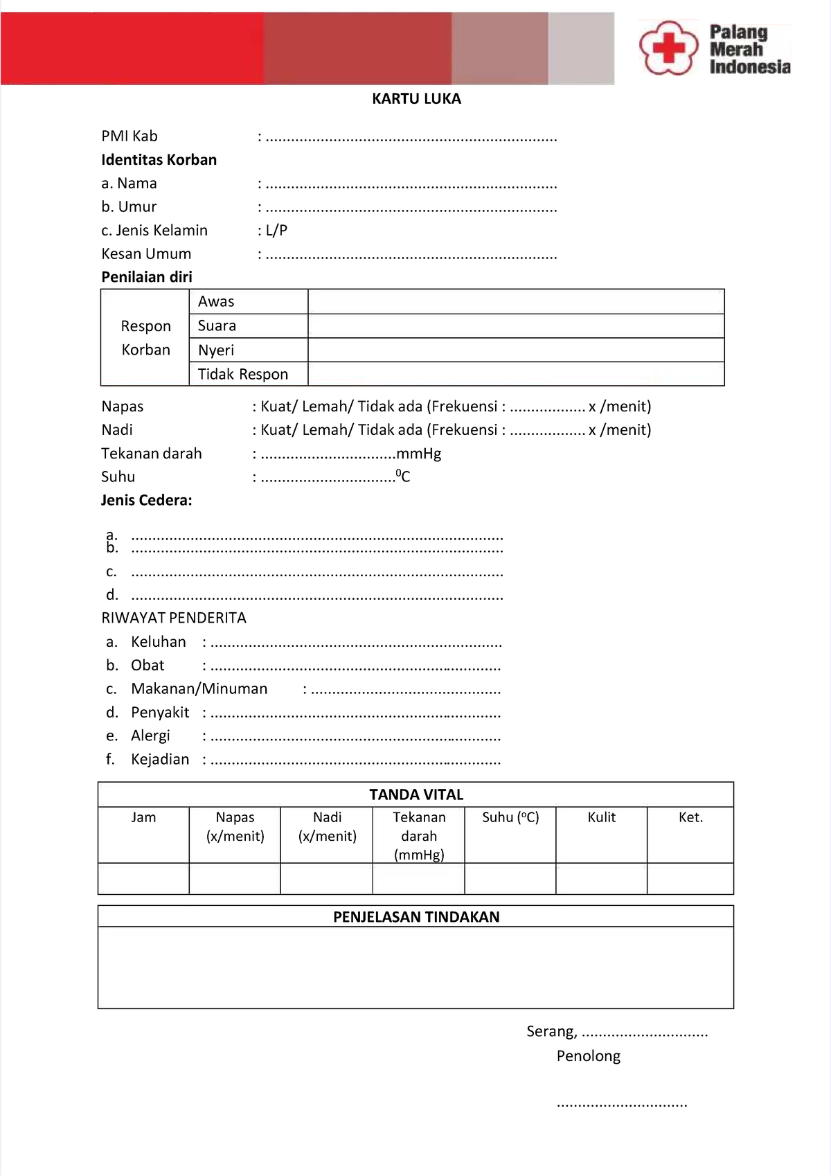 Pdf-kartu-luka-pp compress - KARTU LUKAKARTU LUKA PMI KabPMI Kab Identitas KorbanIdentitas ...