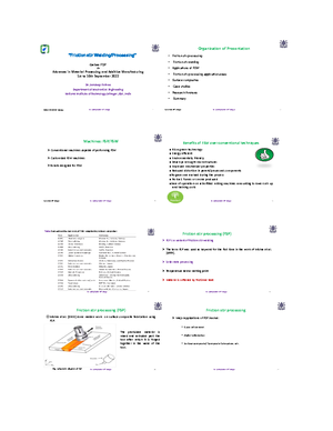 Important notes - Additive Manufacturing - Studocu