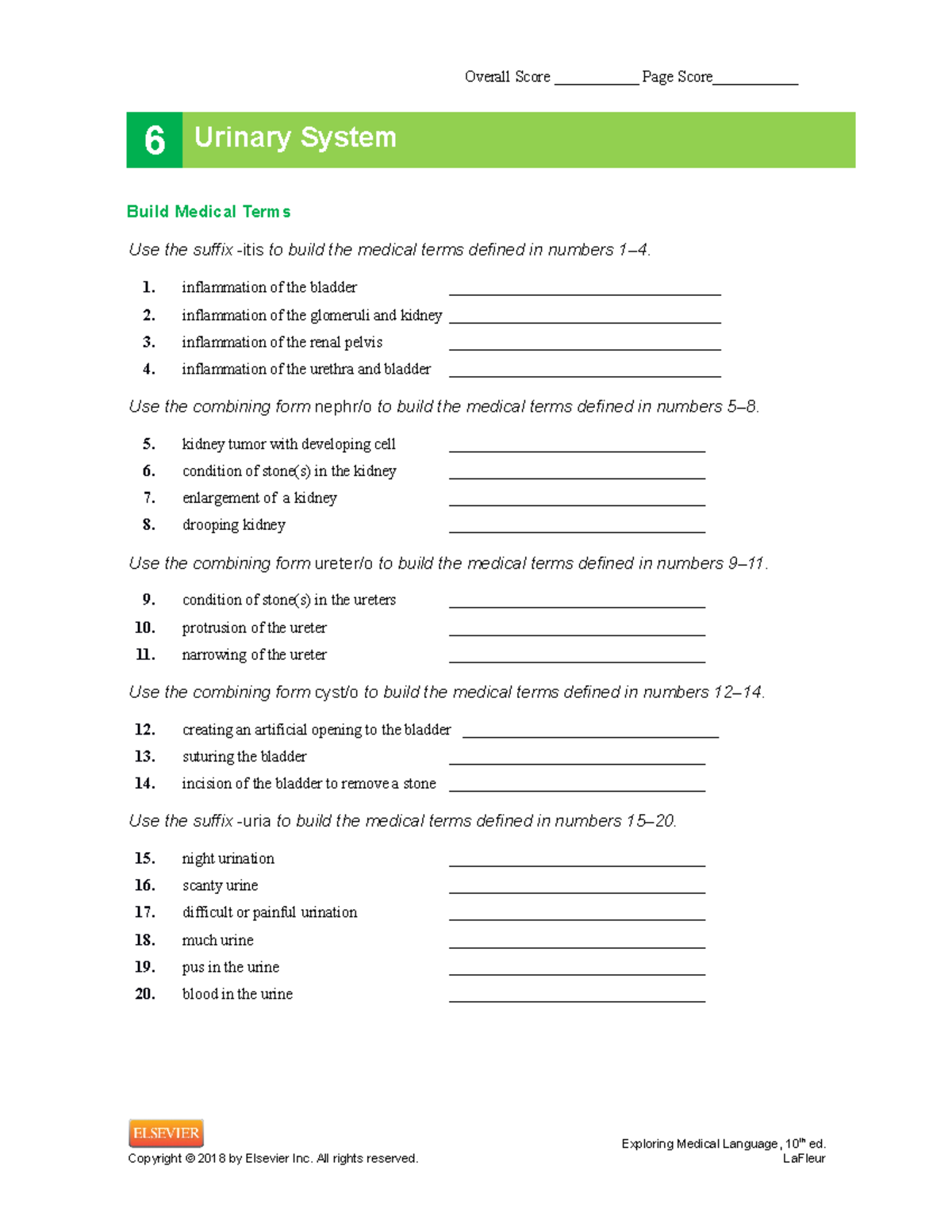 Chapter 6 Homework - Overall Score ___________ Page Score___________ 6 ...