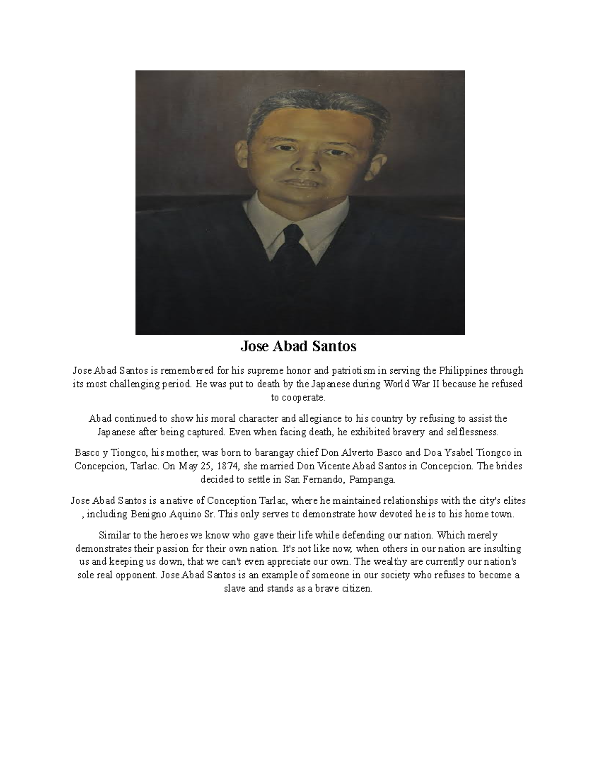 Bernal, Benedict JR., R. Bsais-1A( Reflection FOR Midterm) - Jose Abad ...